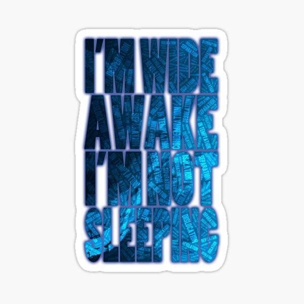 "u2 bad wide awake" Sticker for Sale by clad63 | Redbubble