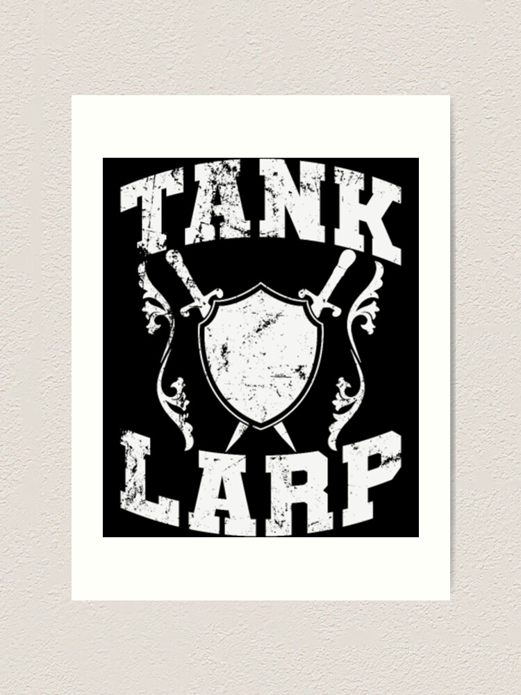 "Tank LARP Live Action Role Play Fantasy" Art Print for Sale by ...