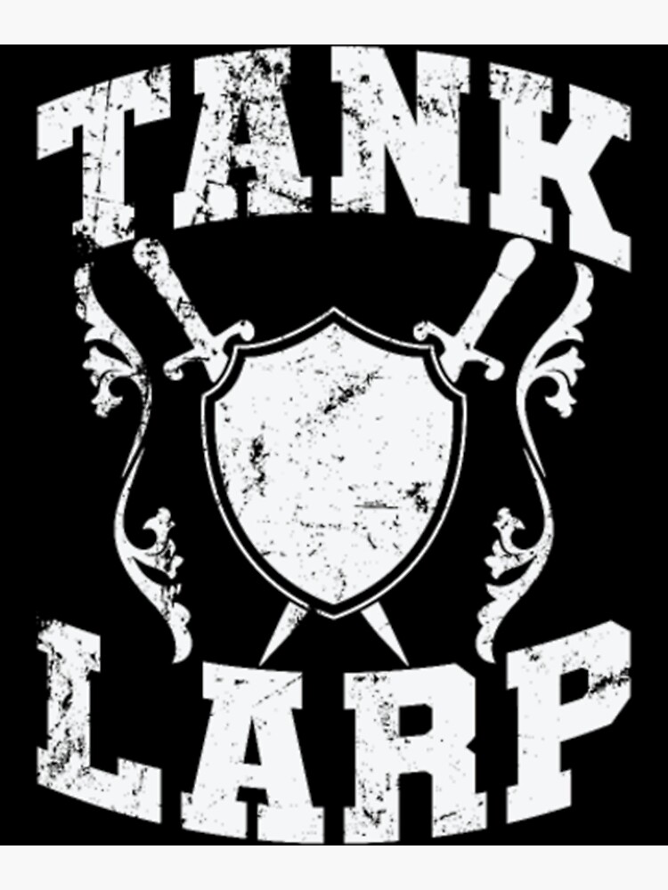 "Tank LARP Live Action Role Play Fantasy" Art Print for Sale by ...