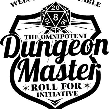 "Dungeon Master Gamer RPG dice fun gift" Poster for Sale by AntonioFrio ...