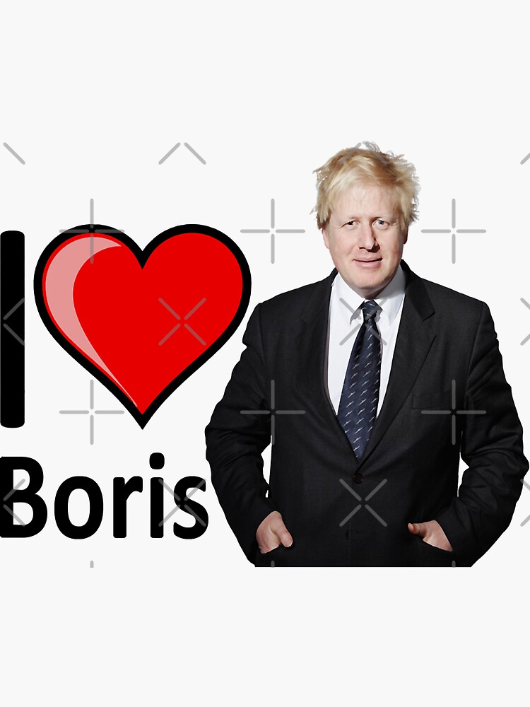 Mens Best Boris Art Johnson Ts Music Fans Sticker For Sale By Hanserschmiden Redbubble