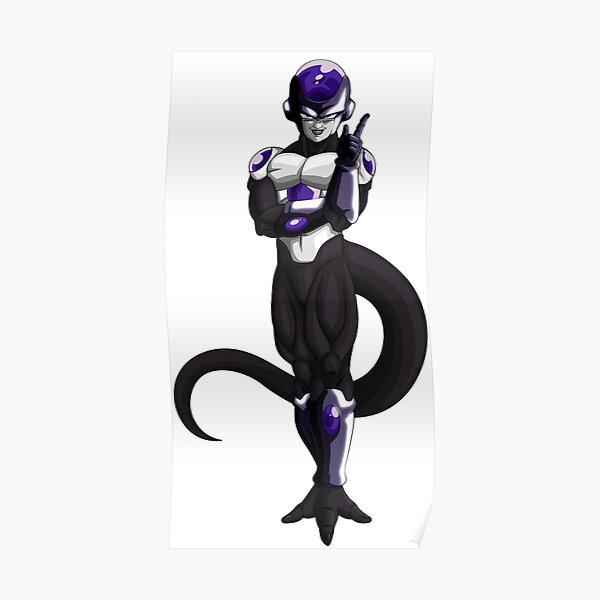 "Black Frieza form" Poster for Sale by AnimeShopBalkan | Redbubble