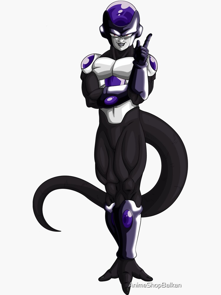 "Black Frieza form" Sticker for Sale by AnimeShopBalkan | Redbubble