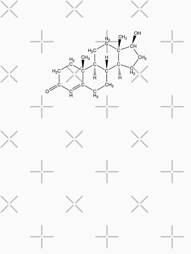 "Testosterone - Skeleton" T-shirt for Sale by the-bangs | Redbubble ...