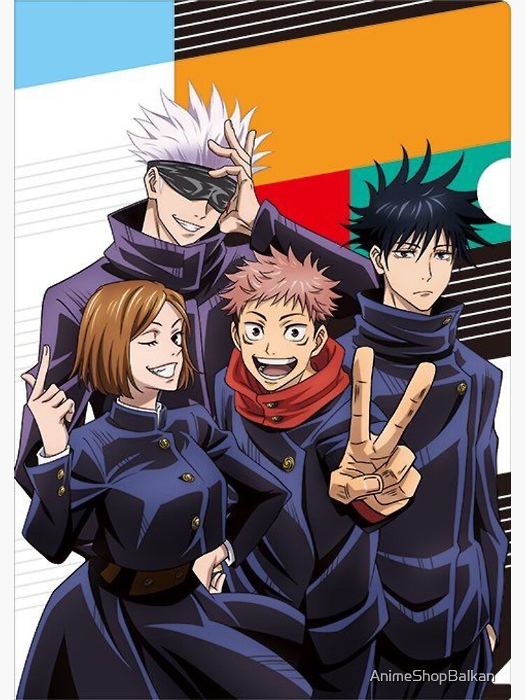 "First Years Jujutsu Kaisen" Poster for Sale by AnimeShopBalkan | Redbubble