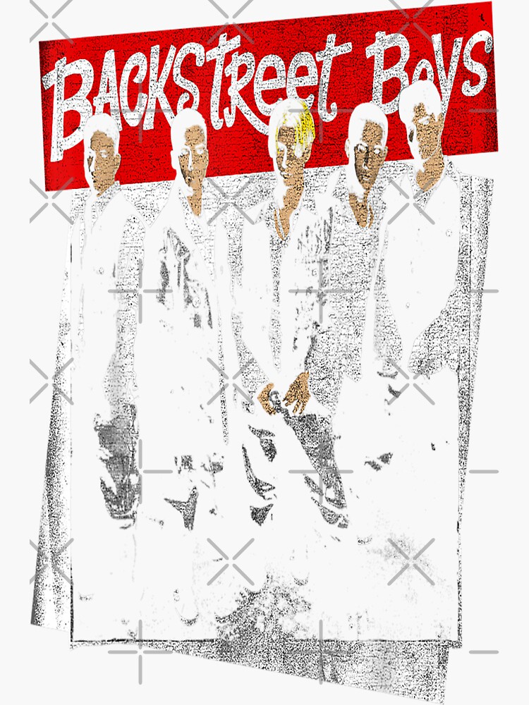 "Backstreet Boys Vintage" Sticker for Sale by xlodyboutique | Redbubble