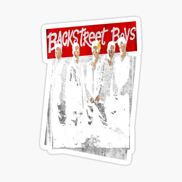 "Backstreet Boys Vintage" Sticker for Sale by xlodyboutique | Redbubble