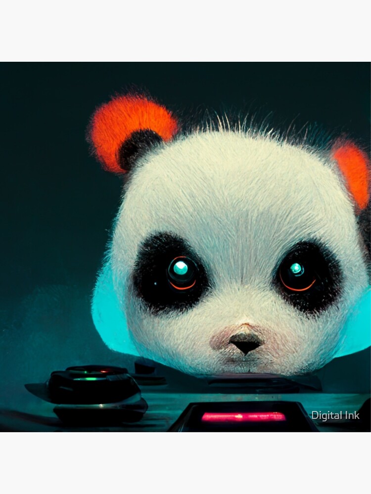 "Panda playing video games" Poster for Sale by eminvarli | Redbubble