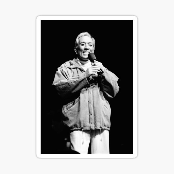 "Andy Williams - BW Photograph" Sticker for Sale by ConcertImages ...