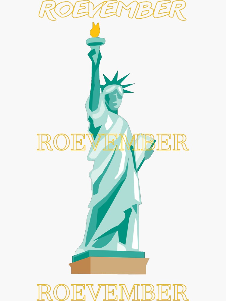 "Roevember Pro Choice" Sticker for Sale by TinDinTin | Redbubble