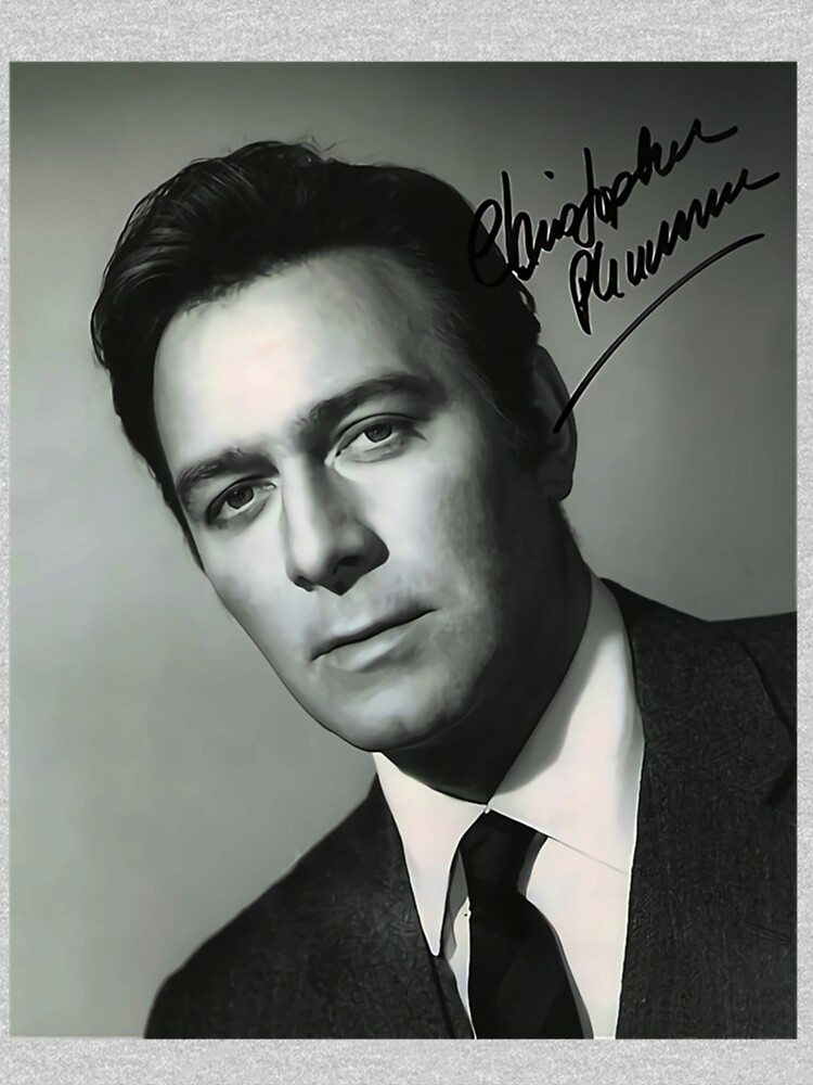 "Christopher Plummer RIP" Essential T-Shirt for Sale by Ronaldbak ...