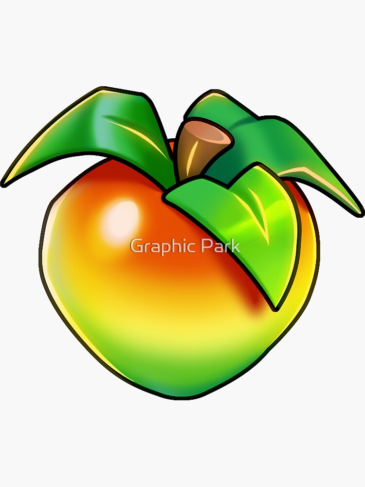 "Wumpa fruit" Sticker for Sale by animalchin | Redbubble