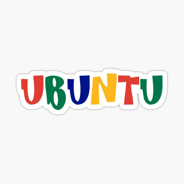 "Ubuntu - South Africa" Sticker for Sale by JourneyCreative | Redbubble