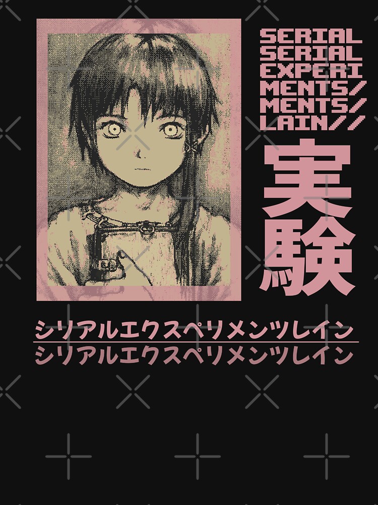 "Serial Experiments LAIN" T-shirt for Sale by anime0manga | Redbubble ...