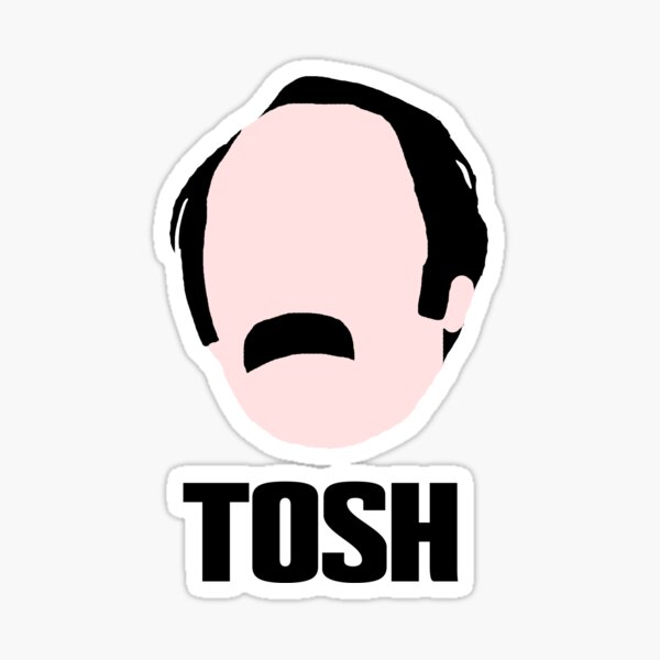 "Tosh Lines" Sticker for Sale by PlopCulture | Redbubble