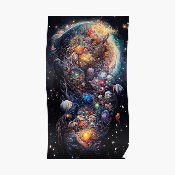 ""The Roots" - Map of the Universe #9" Poster for Sale by asher-wolff ...