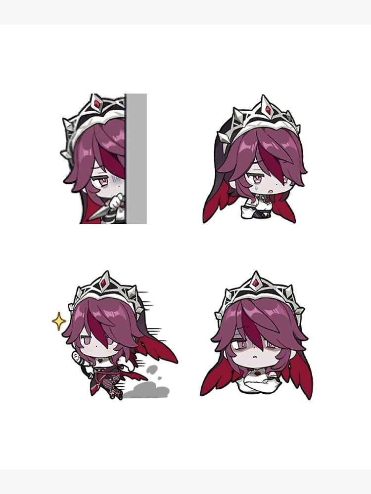 "Rosaria | Genshin Impact Stickers" Poster for Sale by tommyflup ...