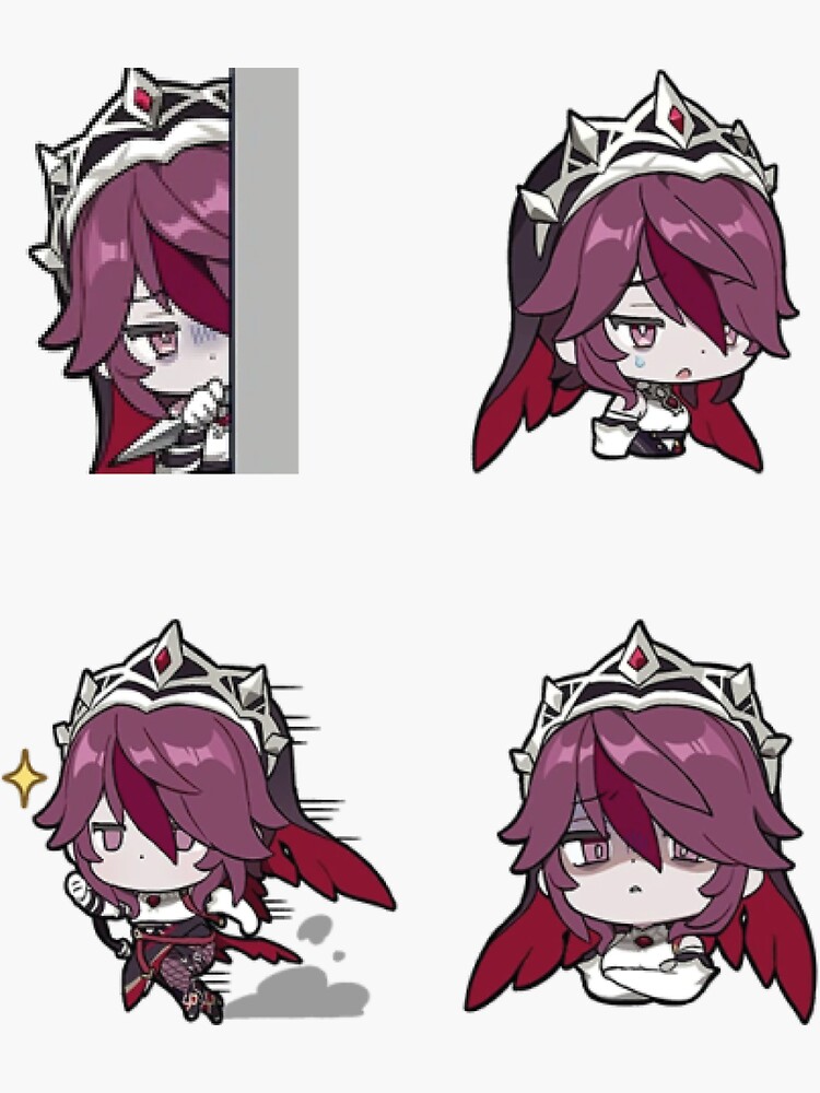 "Rosaria | Genshin Impact Stickers" Sticker for Sale by tommyflup ...