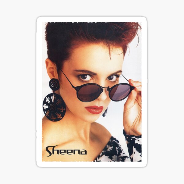 "SHEENA EASTON SHIRT" Sticker for Sale by KadeHahn | Redbubble