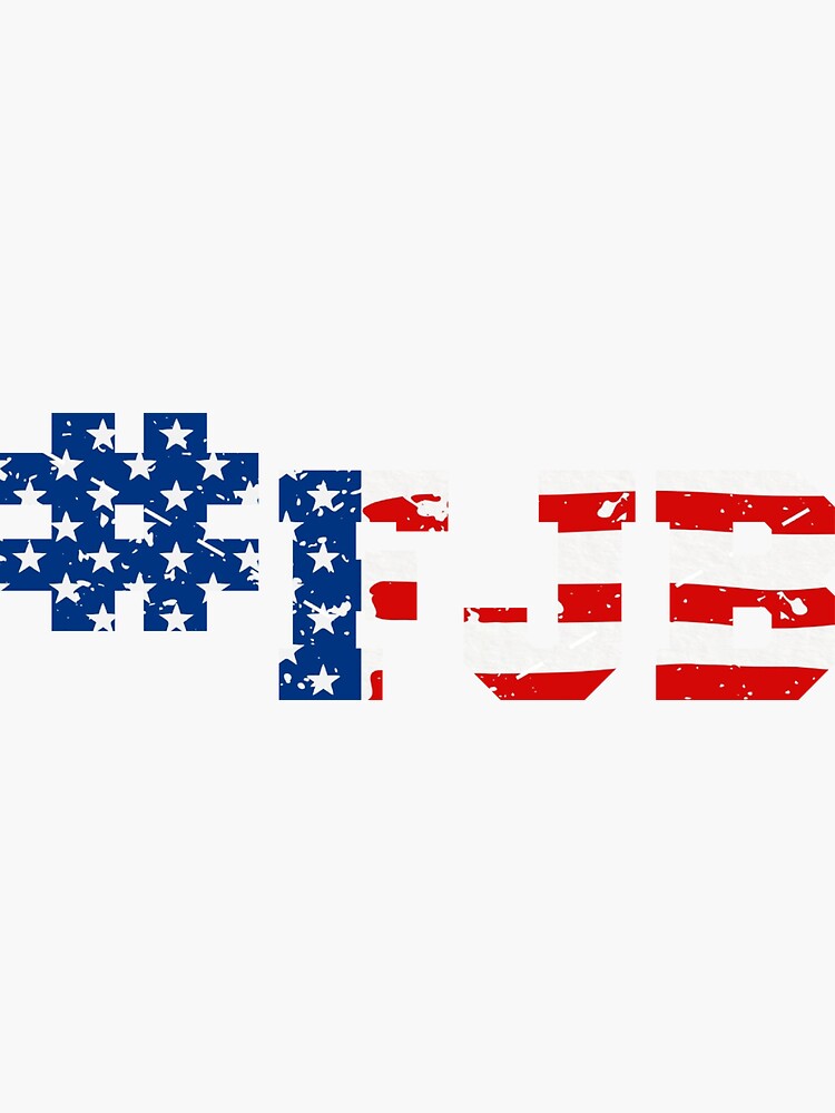 "fjb meaning" Sticker for Sale by rybciaw7 | Redbubble