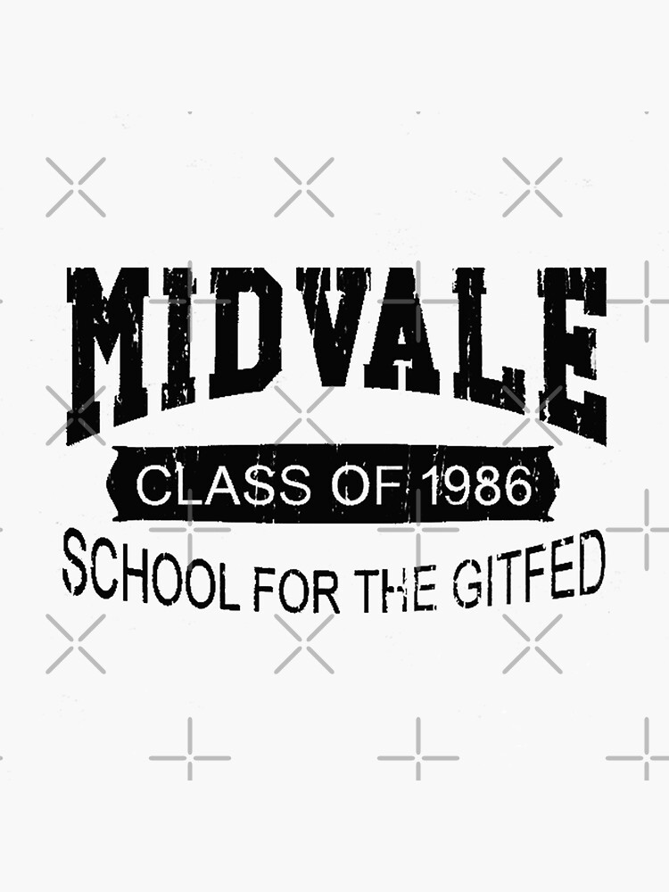 "Midvale School for the Gifted" Sticker for Sale by sandy257 | Redbubble