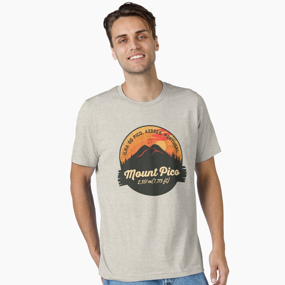 "Mount Pico volcano Ilha do Pico Azores Portugal" Sticker for Sale by mountainfad | Redbubble