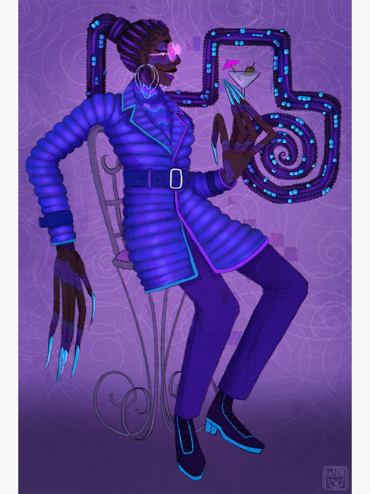 "Distortion Helen" Sticker for Sale by clairebearspark | Redbubble