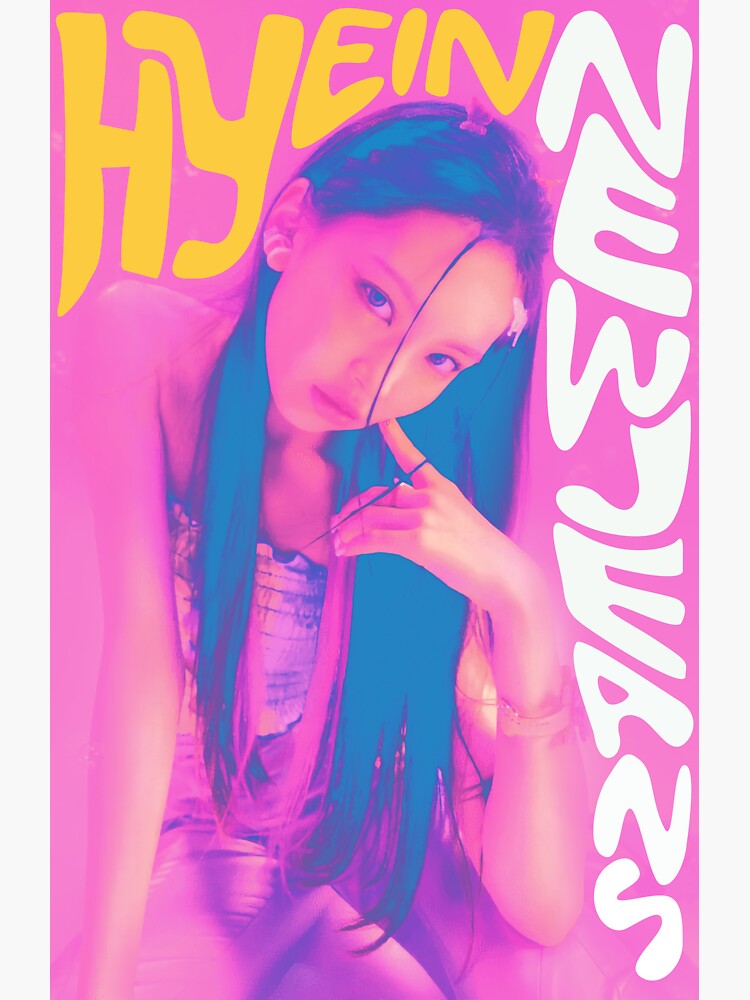 "NewJeans Hyein" Sticker for Sale by shopnojams | Redbubble