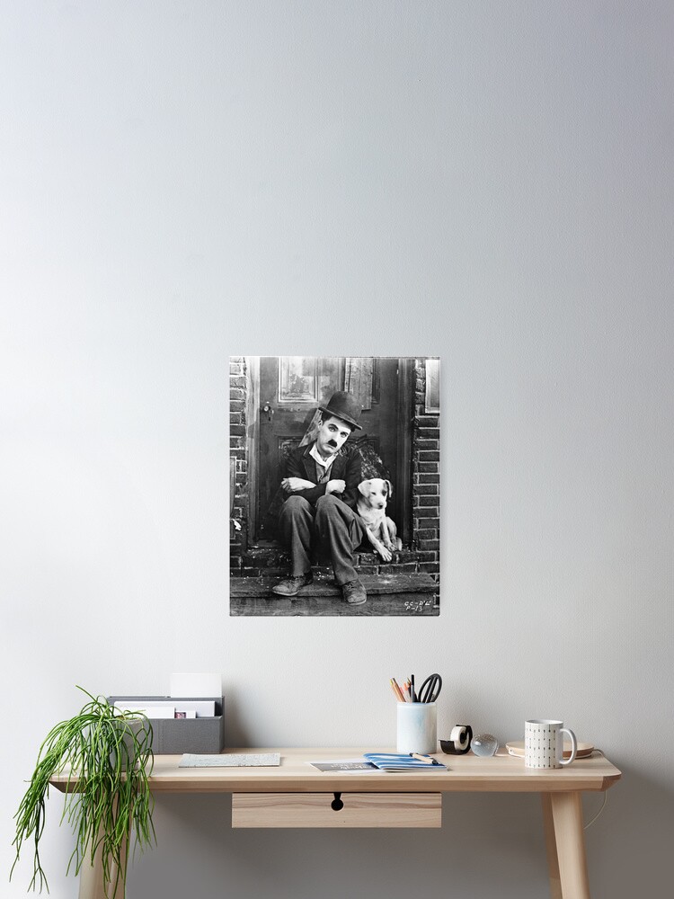 "Charlie Chaplin - A Dog's Life" Poster for Sale by chaplinofficial ...