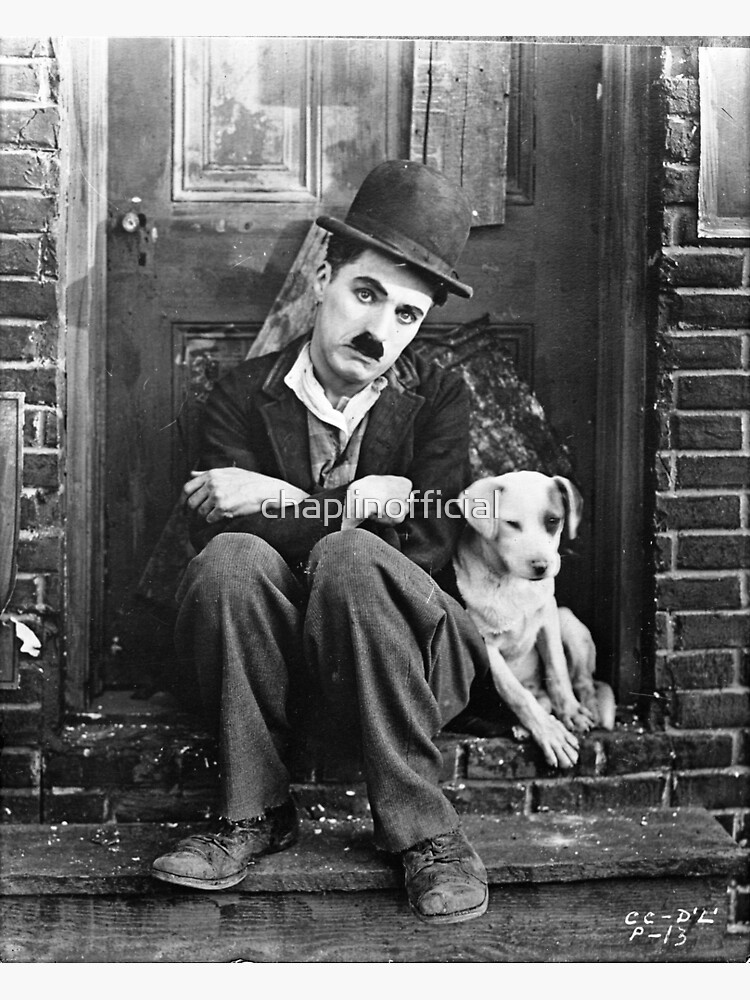 "Charlie Chaplin - A Dog's Life" Poster for Sale by chaplinofficial ...