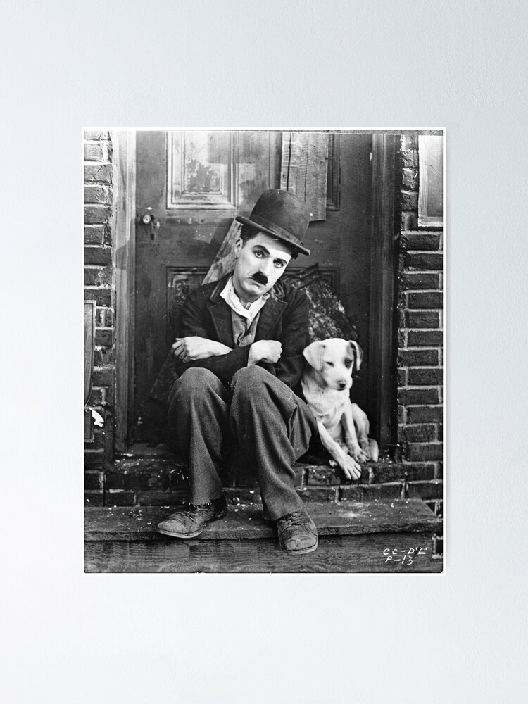 "Charlie Chaplin - A Dog's Life" Poster for Sale by chaplinofficial ...