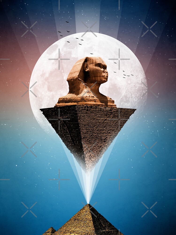 "Great Sphinx of Giza, Pyramid, Egypt, " Sticker for Sale by ...