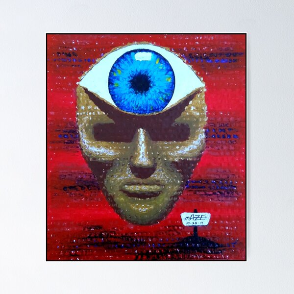 "Be "SEEN"" Poster for Sale by mAZE68 | Redbubble