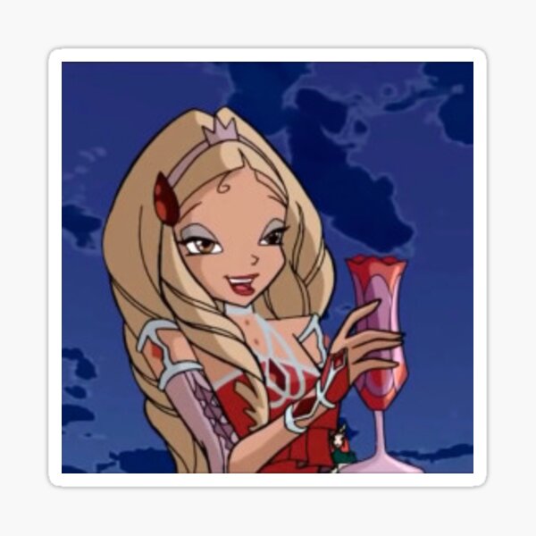 "diaspro winx club iconic cartoon y2k sticker" Sticker for Sale by ...