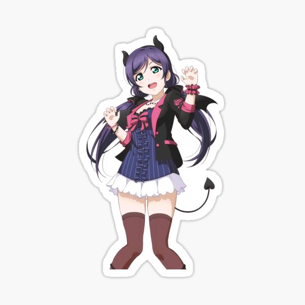 "Nozomi Tojo" Sticker for Sale by armrest-quartz | Redbubble