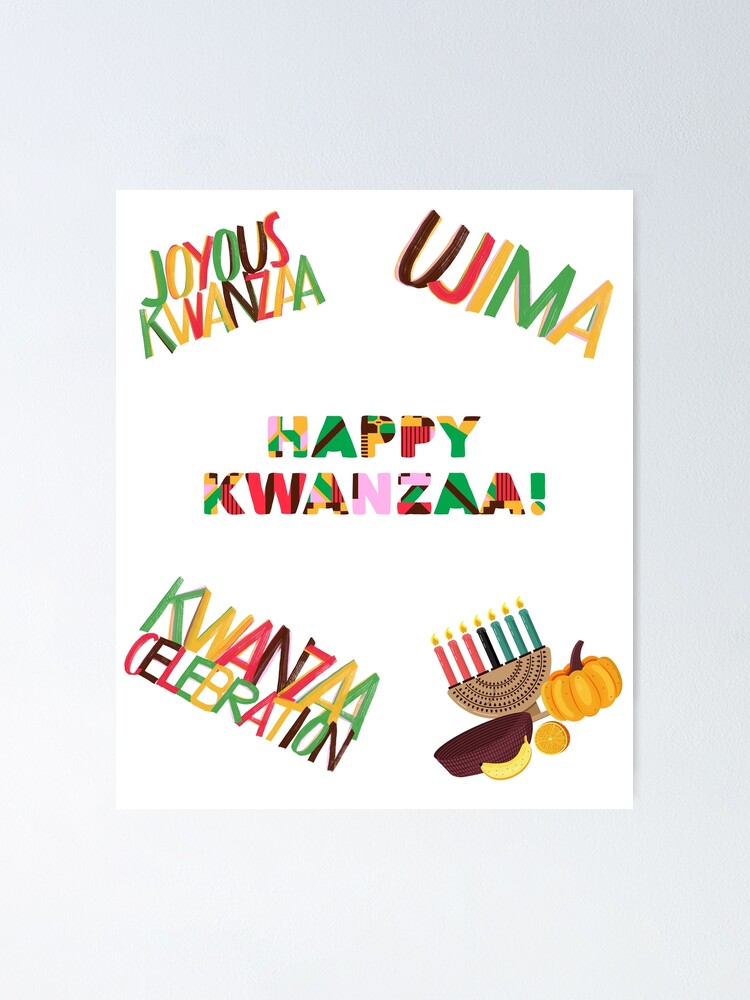 "Happy Kwanzaa Stickers, Kwanzaa Sticker Pack, Happy Kwanzaa ...