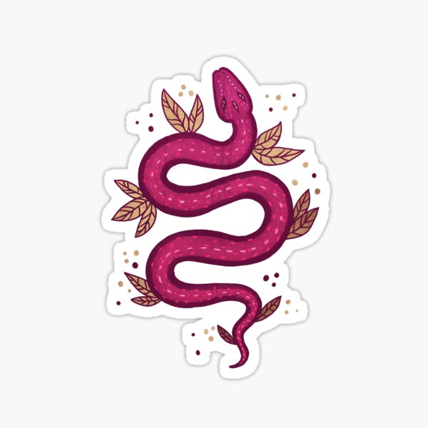 "Snake" Sticker by n1mh | Redbubble