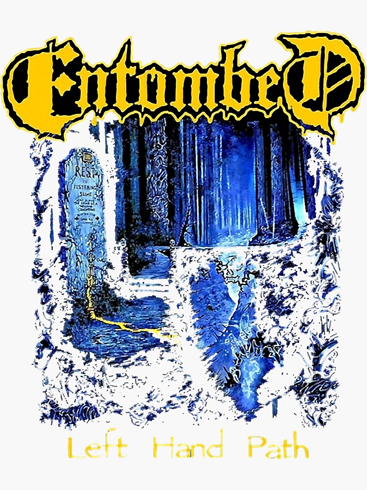 "Left Hand Path trending 1 Graphic Band For Fans" Sticker for Sale by ...