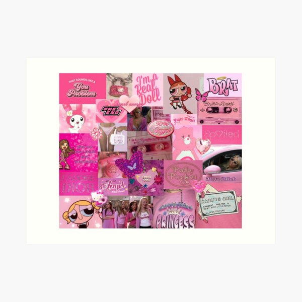 "Y2K Collage" Art Print for Sale by somebodyelse | Redbubble