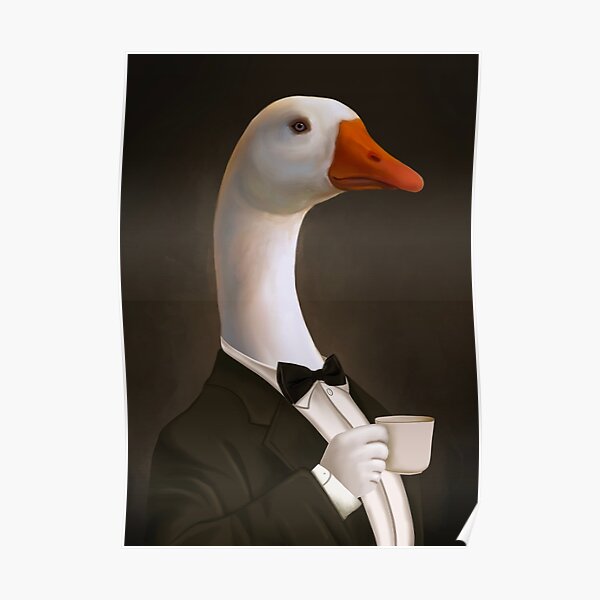 "duck and coffee" Poster for Sale by yesinzxc | Redbubble