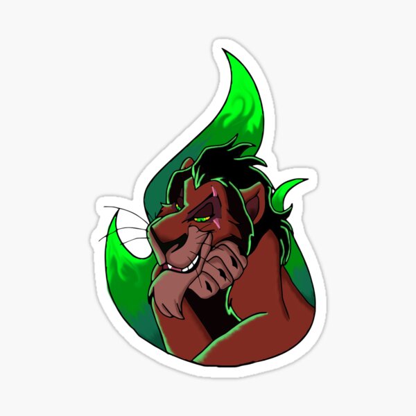 "Scar" Sticker for Sale by Anna-Kat-Tattoo | Redbubble