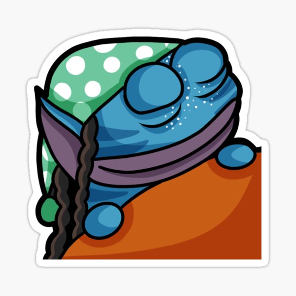 "Sleeping Na'vi" Sticker for Sale by AvatarGuy | Redbubble