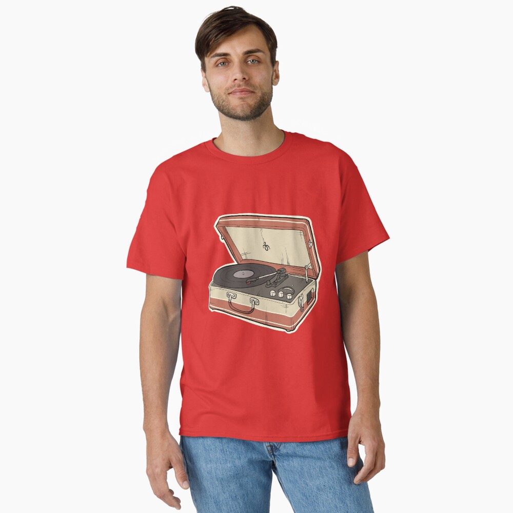 "Vintage Record Player" Sticker for Sale by JonahVD | Redbubble