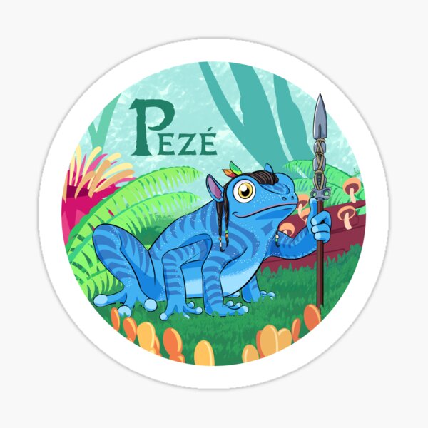 "Peze on Pandora" Sticker for Sale by AvatarGuy | Redbubble