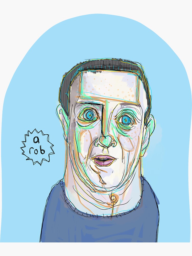 "Mark" Sticker for Sale by robisreallygood | Redbubble