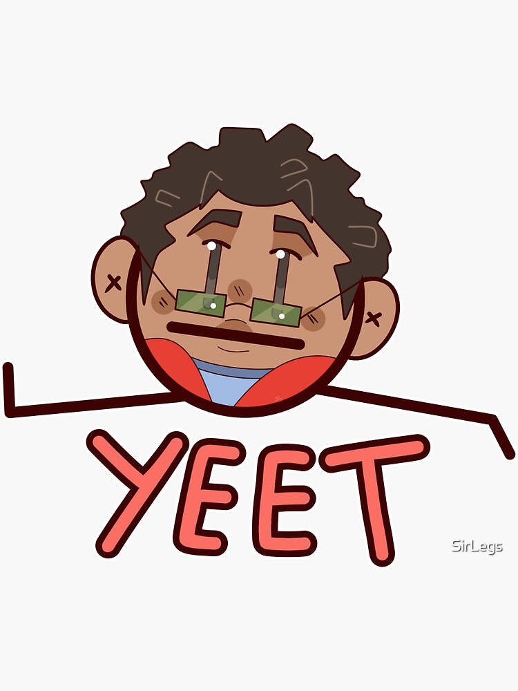"Odie Yeet Sticker (COTT)" Sticker for Sale by SirLegs | Redbubble