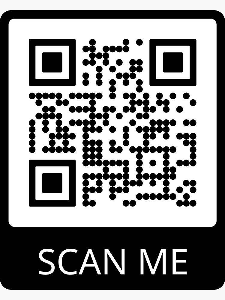 "Circle Hand Game QR - Agnostic Tatts" Sticker for Sale by Holiiis ...