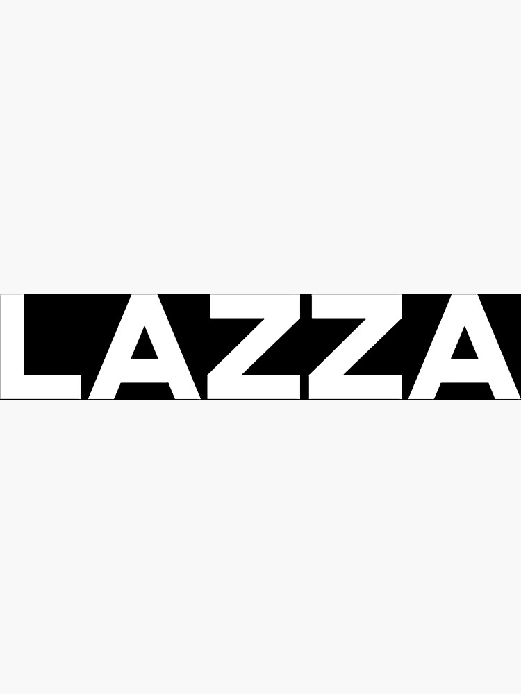 "Lazza Logo Italian Rapper" Poster for Sale by huessodownyu | Redbubble