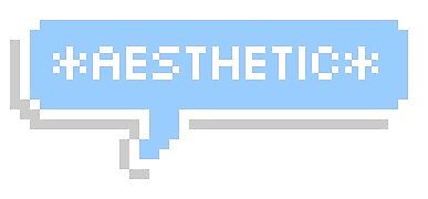 "Light Blue Aesthetic Word Bubble" by Emmersonrose | Redbubble