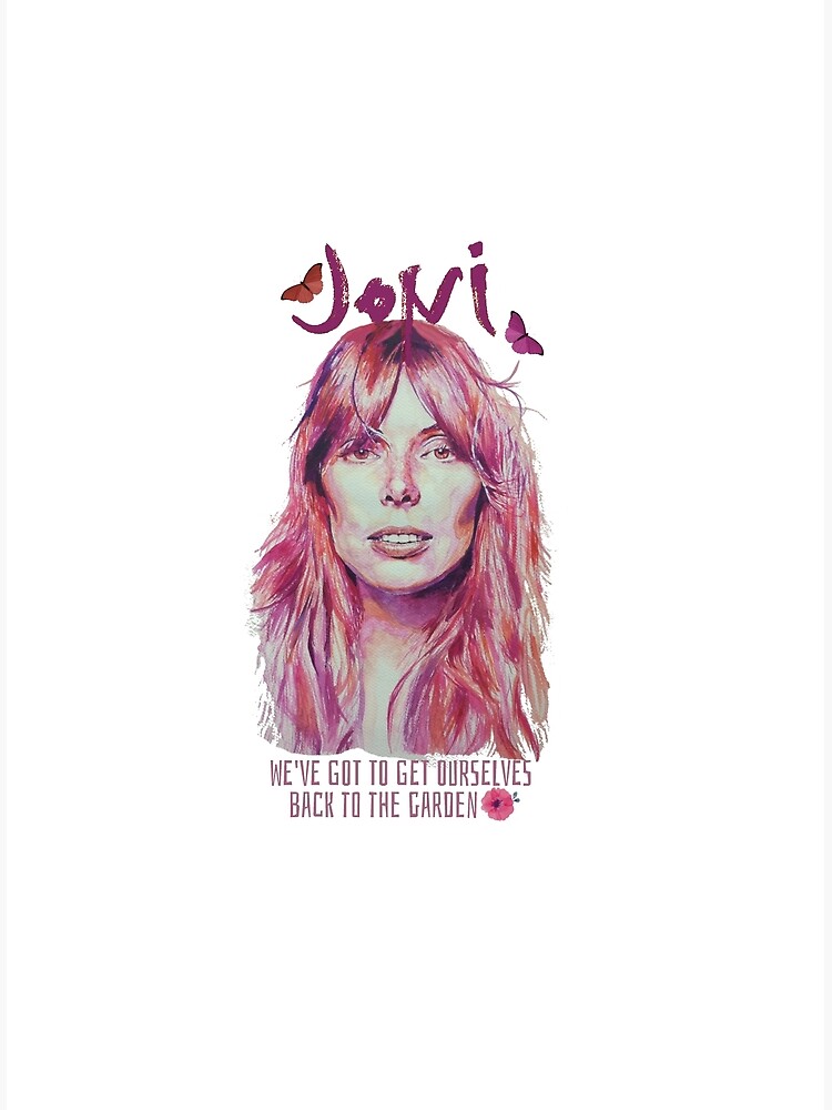 "Joni Back To The Garden" Poster for Sale by ElijahBarns | Redbubble
